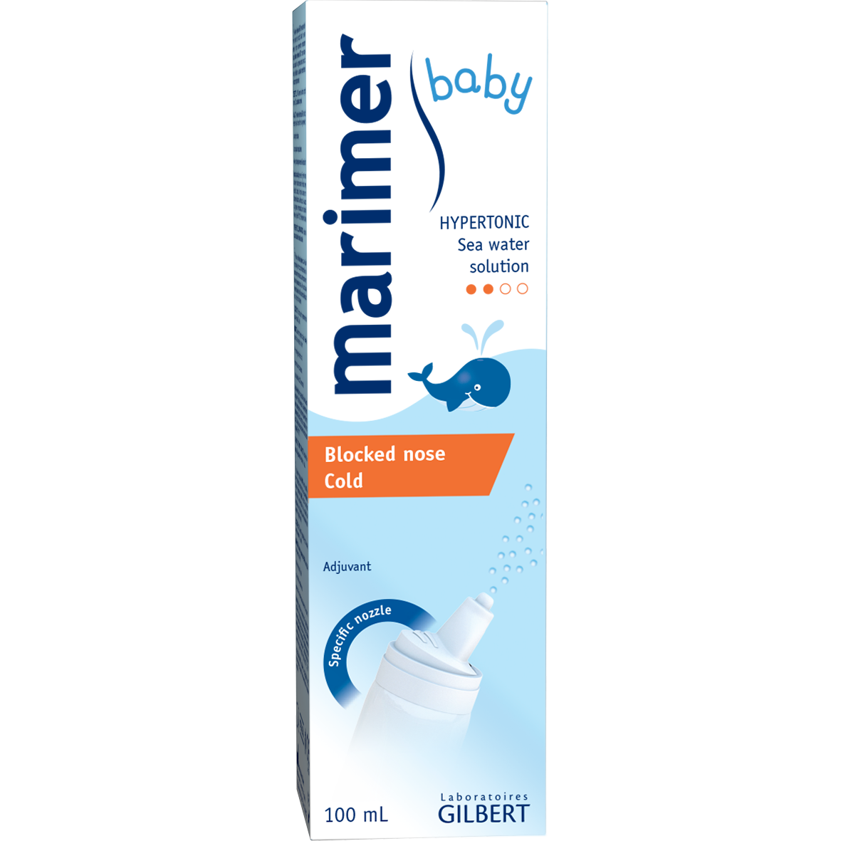 Marimer - Baby Hypertonic Seawater Nasal Spray 100ml – Momzilla PH